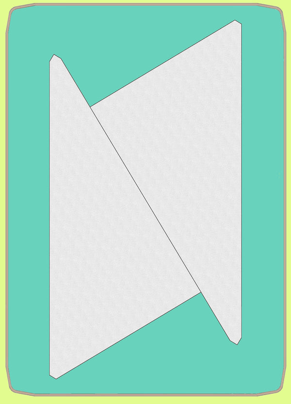 Kite in a square, 10" finished block - 6949, 2 die set- mat included ...