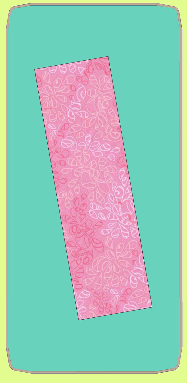 Rectangle 2½" x 8½" cut, (2"x 8") finished - 6477 - mat included - A1 ...