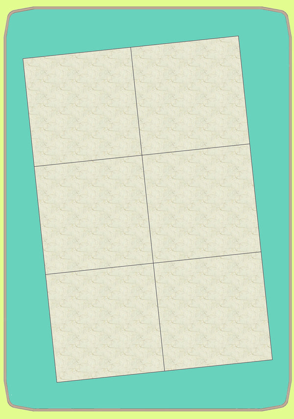 Squares 4" cut, 3½" finished cut - Multi x 6 - 9006 - mat included - A1 ...